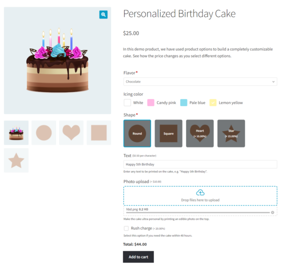 How to Add Radio Buttons to Product Variations in WooCommerce