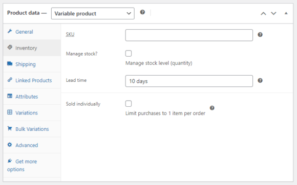 How to Manage WooCommerce Variation Stock for Products