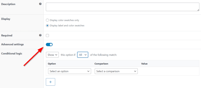 Setting Up Conditional Logic for WooCommerce Product Variations