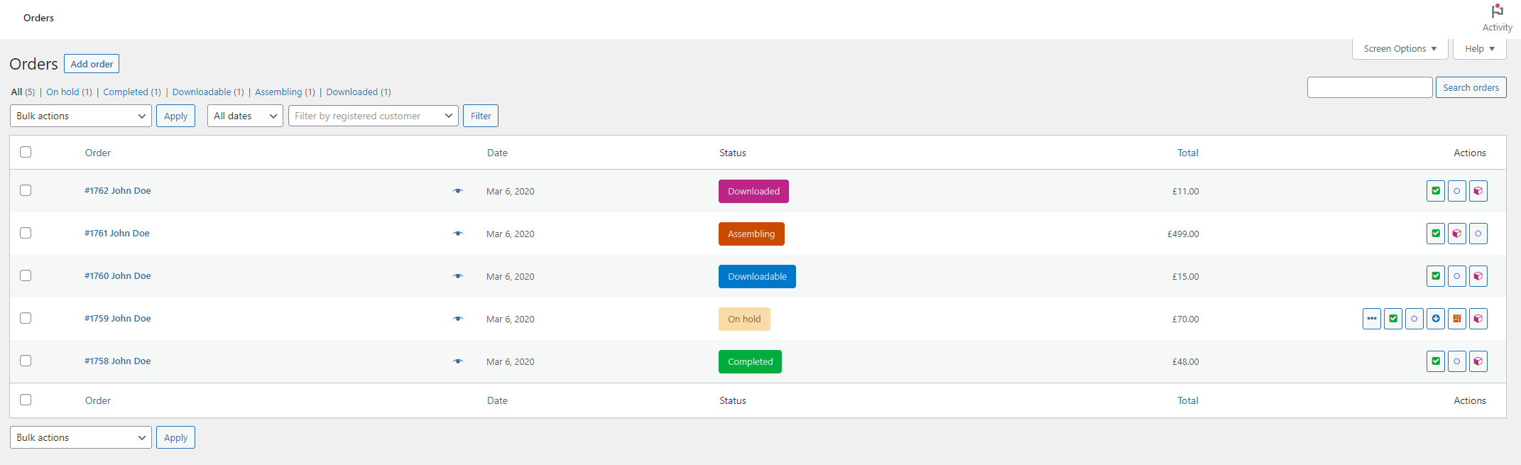 Change WooCommerce Order Status Step by Step | Barn2 Plugins