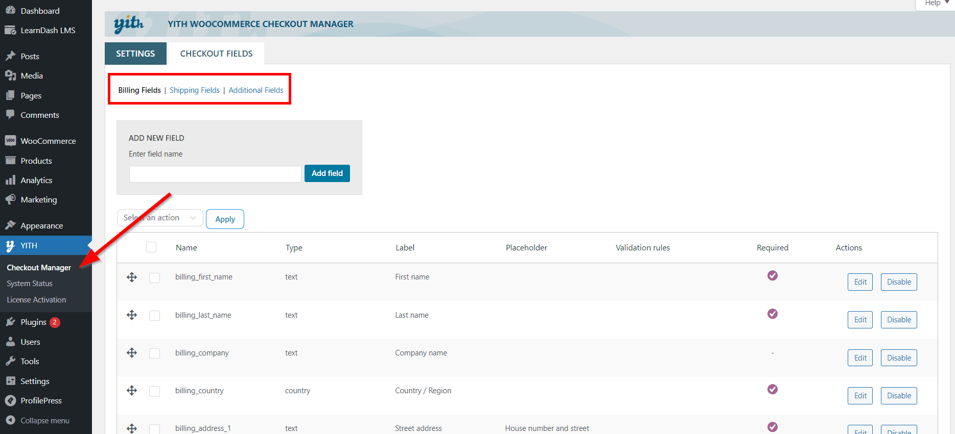 Setting Up Conditional Fields On Woocommerce Checkout Pages