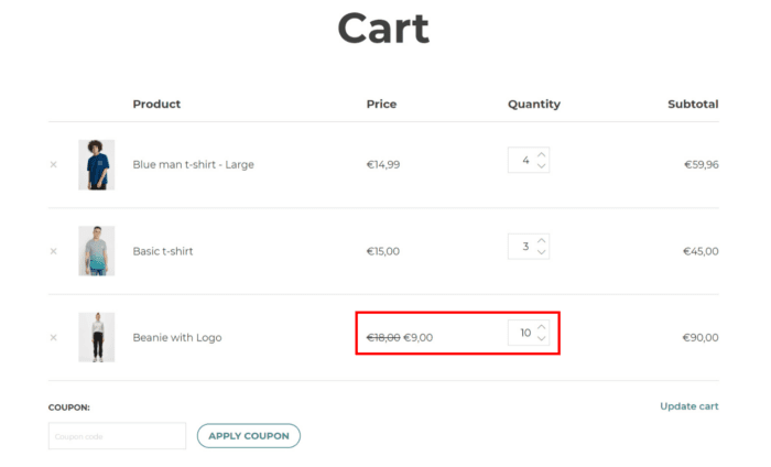 How to Set Product Prices Based on Quantity in WooCommerce