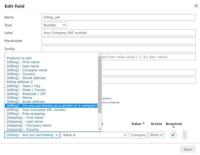 Setting Up Conditional Fields On Woocommerce Checkout Pages 8547