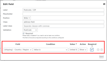 Setting Up Conditional Fields on WooCommerce Checkout Pages