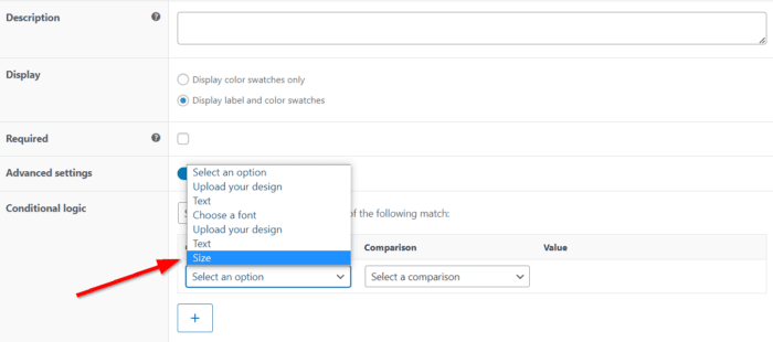 Setting Up Conditional Logic For Woocommerce Product Variations 1969