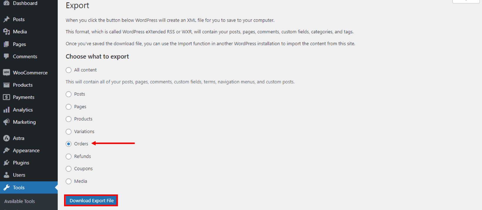 Quick & Easy WC Export Orders Alternative You Should Try