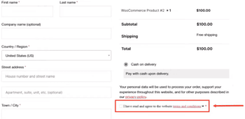 Guide to Adding Terms and Conditions Page in WooCommerce