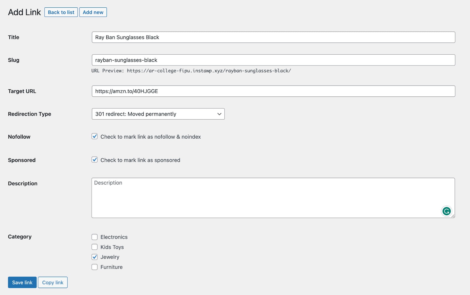 Link Management in WordPress - Beginner's Guide to ClickWhale