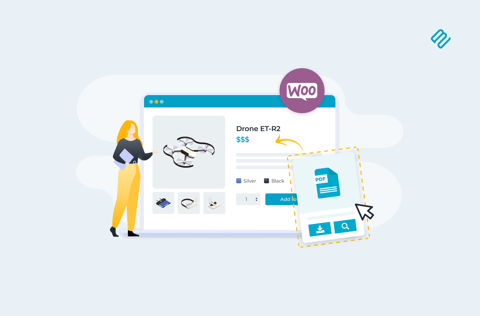 Attaching a Downloadable PDF to WooCommerce Products