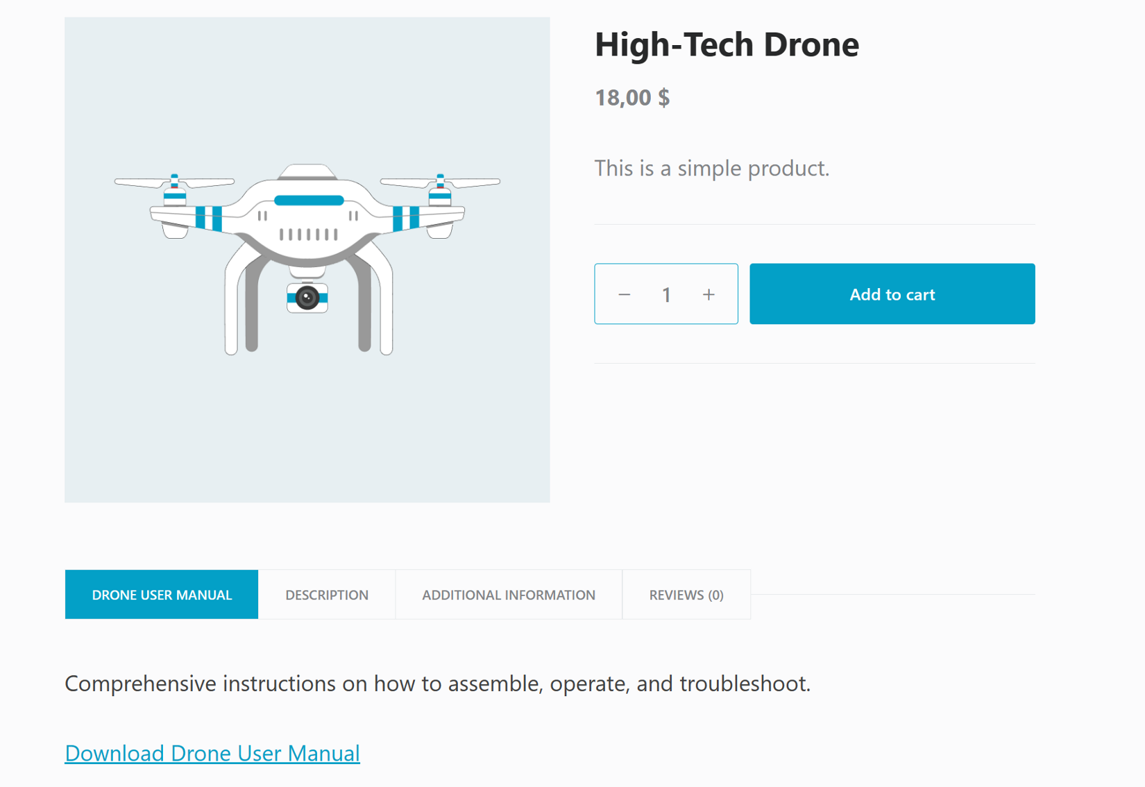Attaching a Downloadable PDF to WooCommerce Products