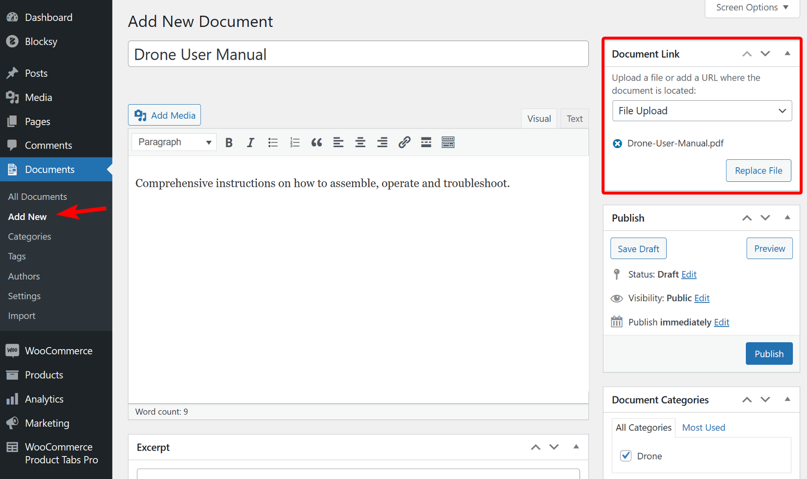 Attaching a Downloadable PDF to WooCommerce Products