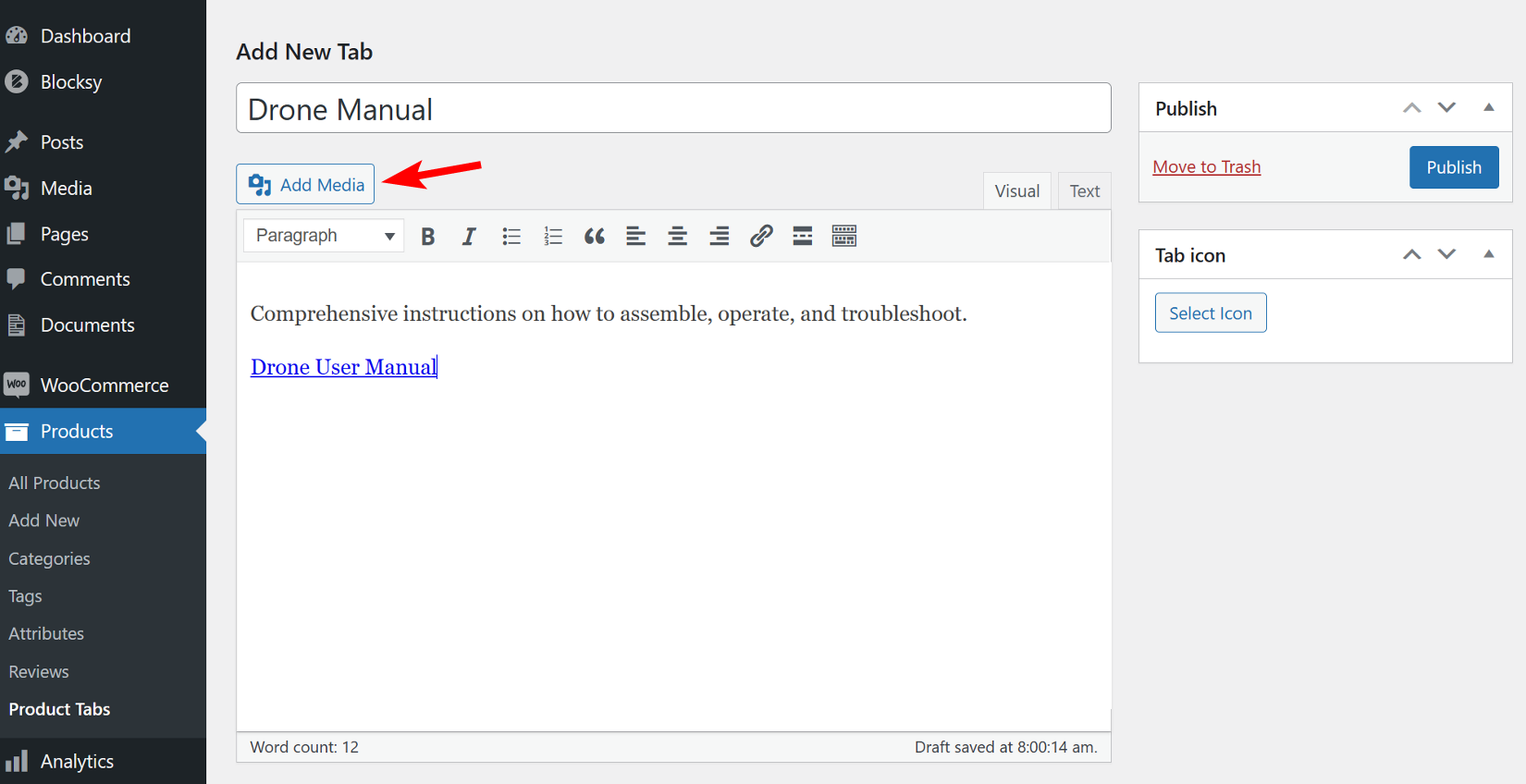 Attaching a Downloadable PDF to WooCommerce Products