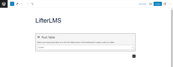 Tutorial: List LifterLMS Courses & Lessons in a Searchable Table
