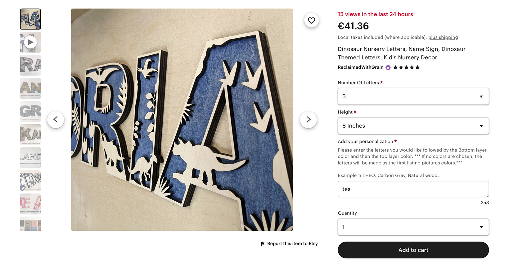 Quick WooCommerce Tutorial: Sell Craft Letters or Name Signs