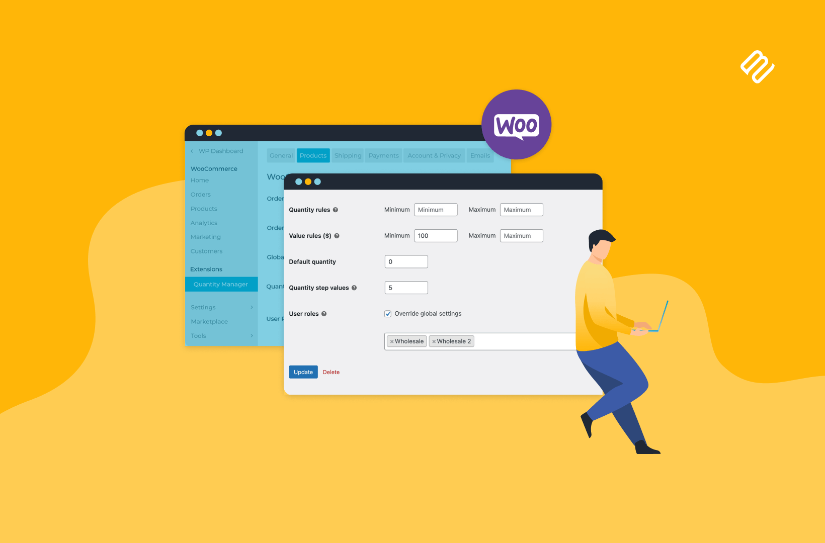 WooCommerce Quantity Manager 2.4: New Quantity Role Restrictions