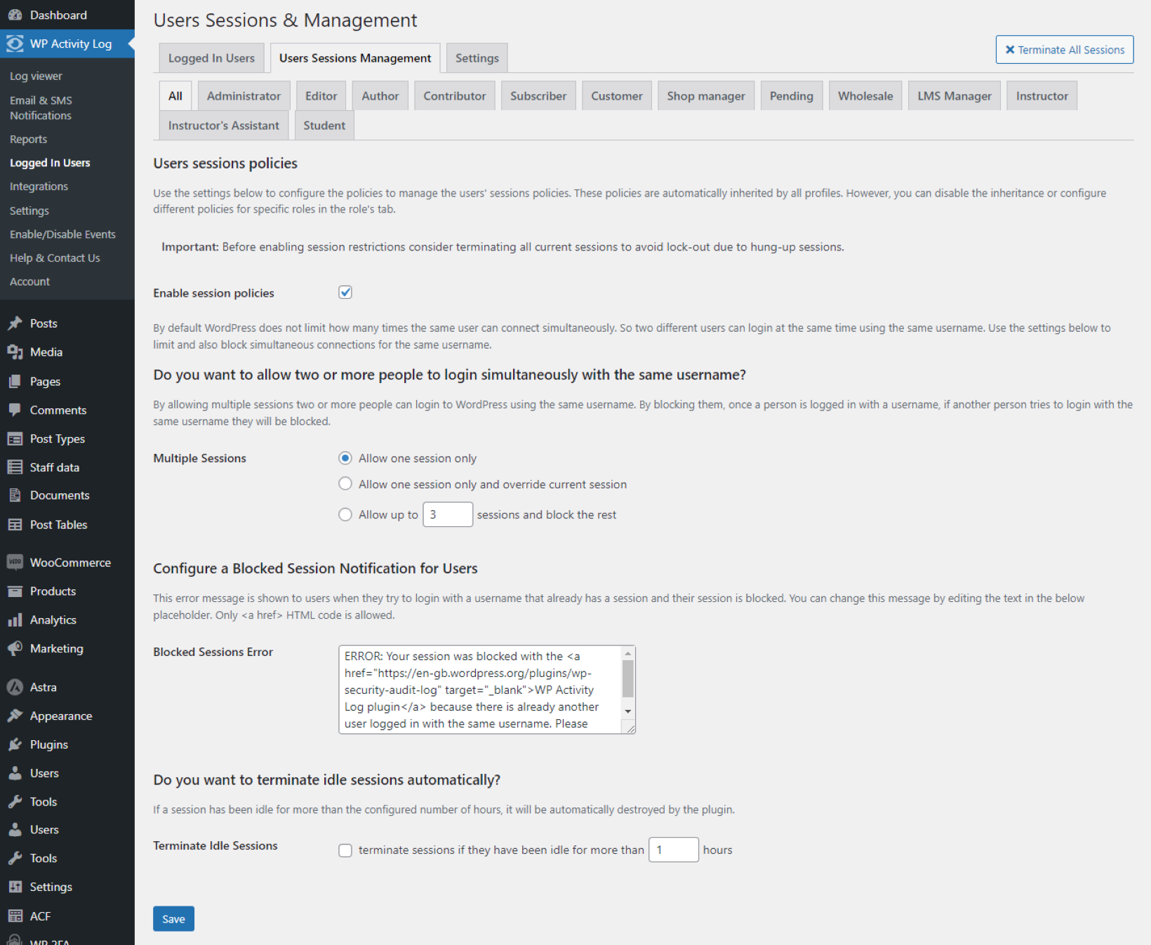 WP Activity Log review: Features, pricing, pros and cons, etc. | Barn2 ...