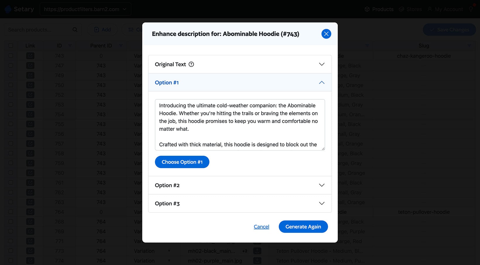 Mass Update WooCommerce Product Descriptions and Metadata