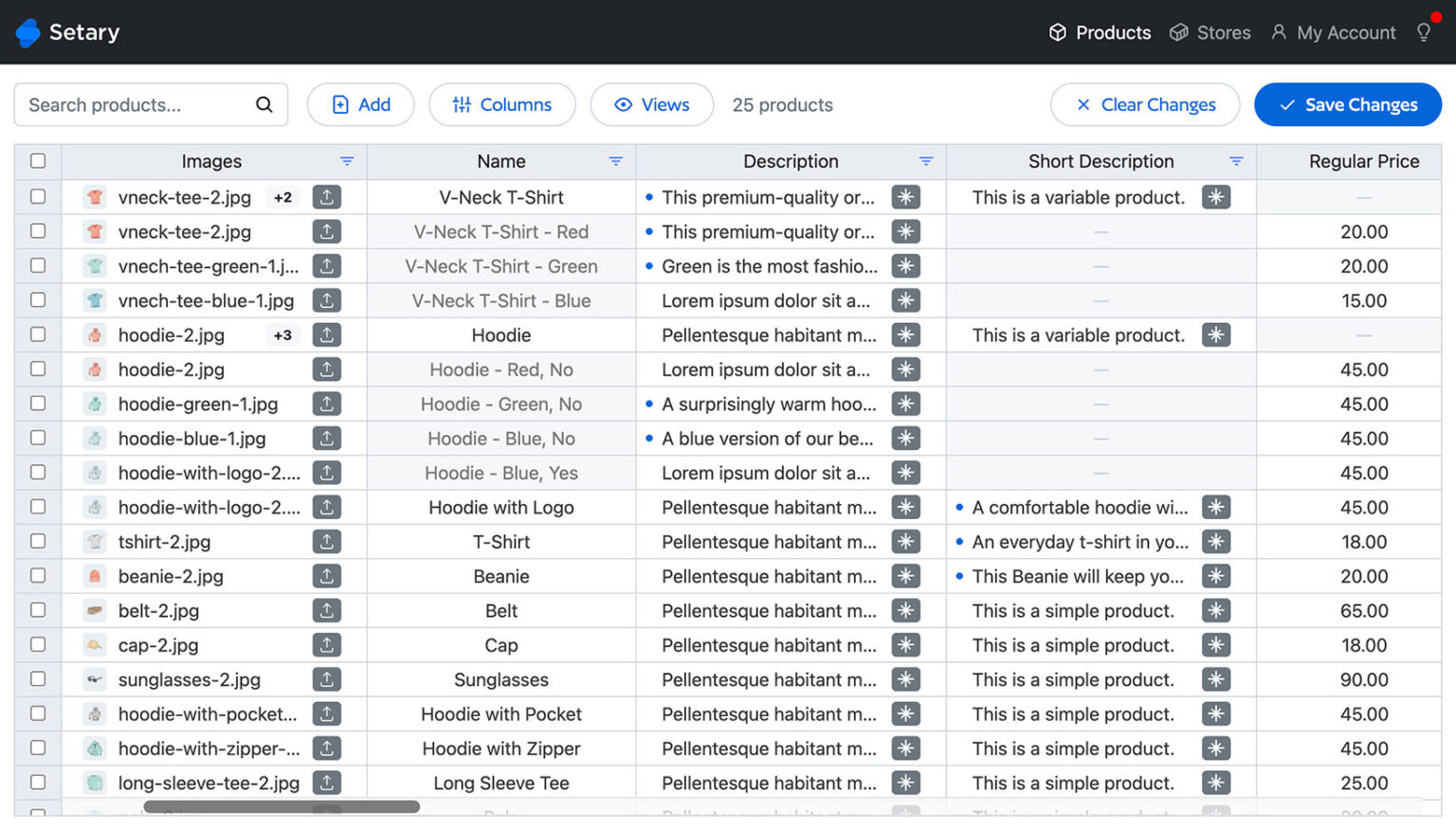 Mass Update WooCommerce Product Descriptions and Metadata