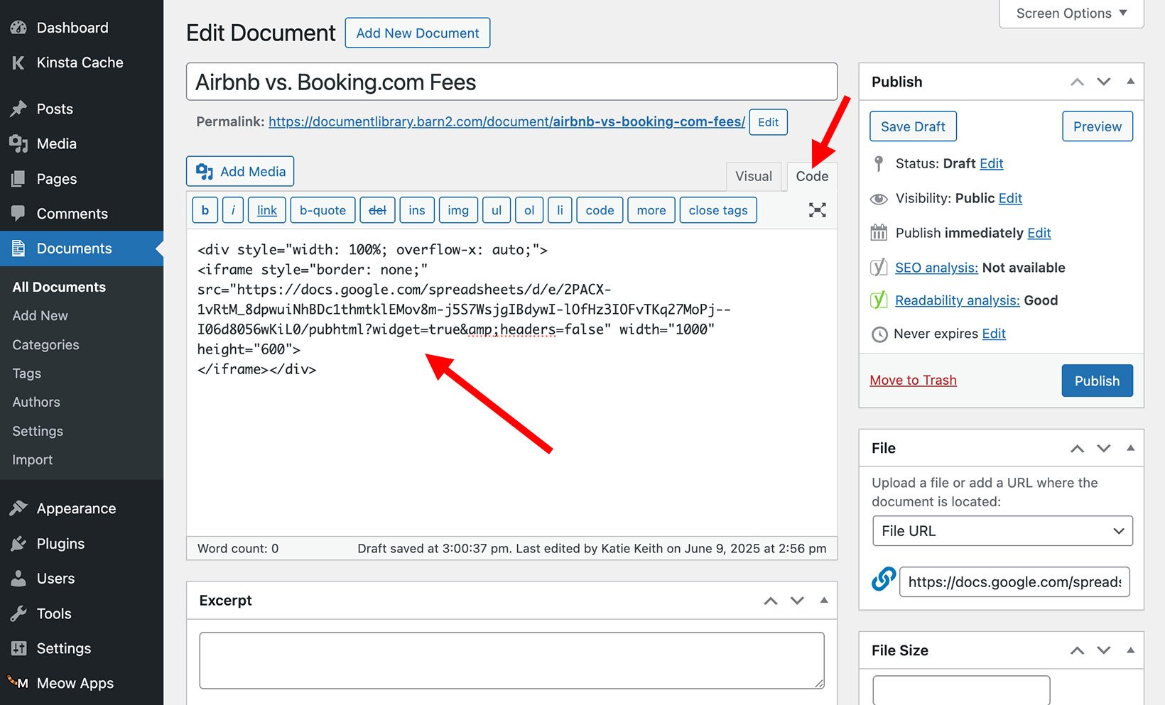 How to Embed Google Sheets in WordPress Step by Step