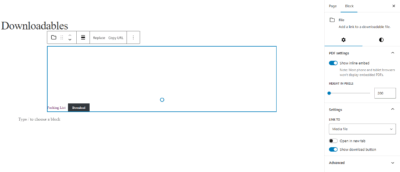 How to Add Downloadable PDF Files to WordPress