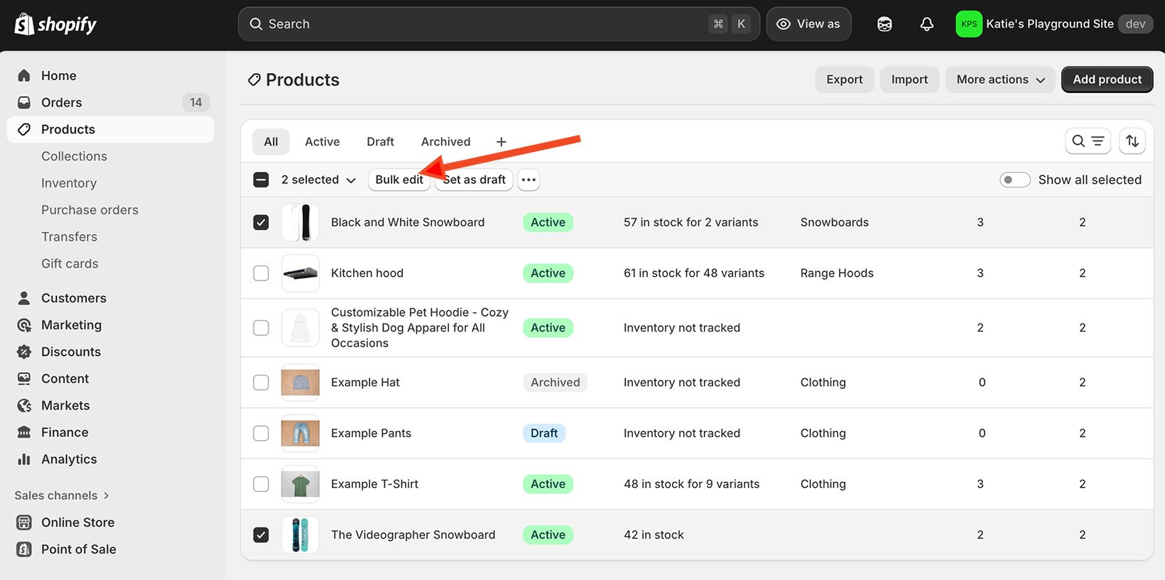 How to Efficiently Bulk Edit Variants in Shopify