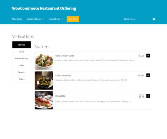 Create Your Own Restaurant Ordering System