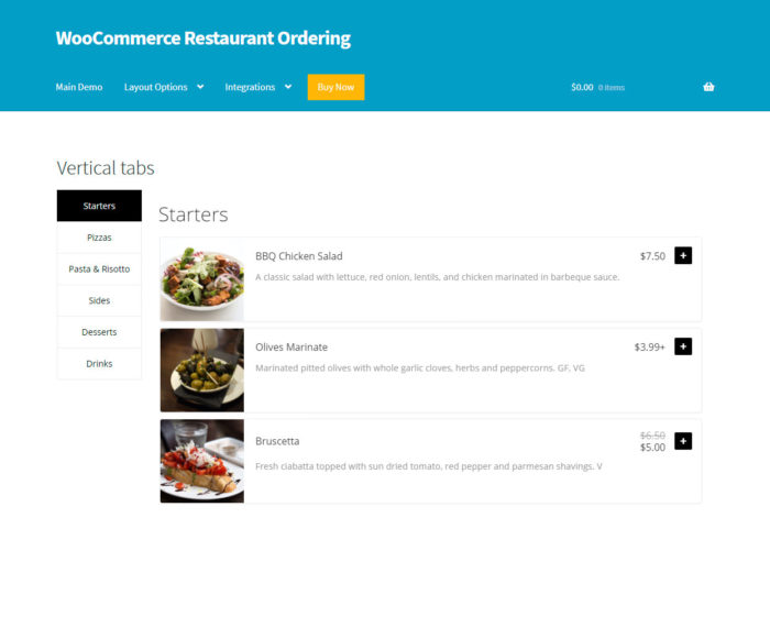 Create Your Own Restaurant Ordering System