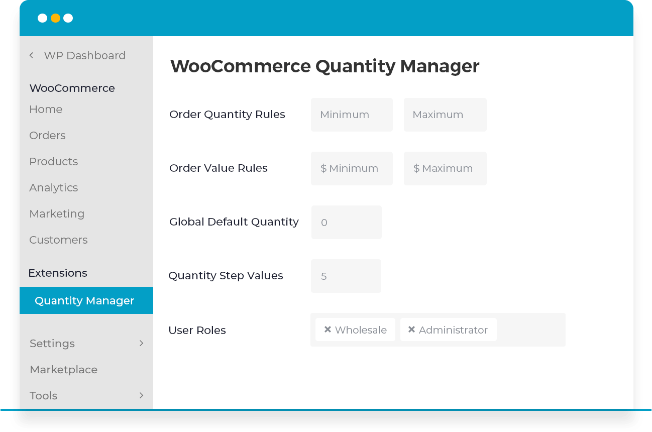 WooCommerce Quantity Manager Plugin: Min/Max Quantities & More